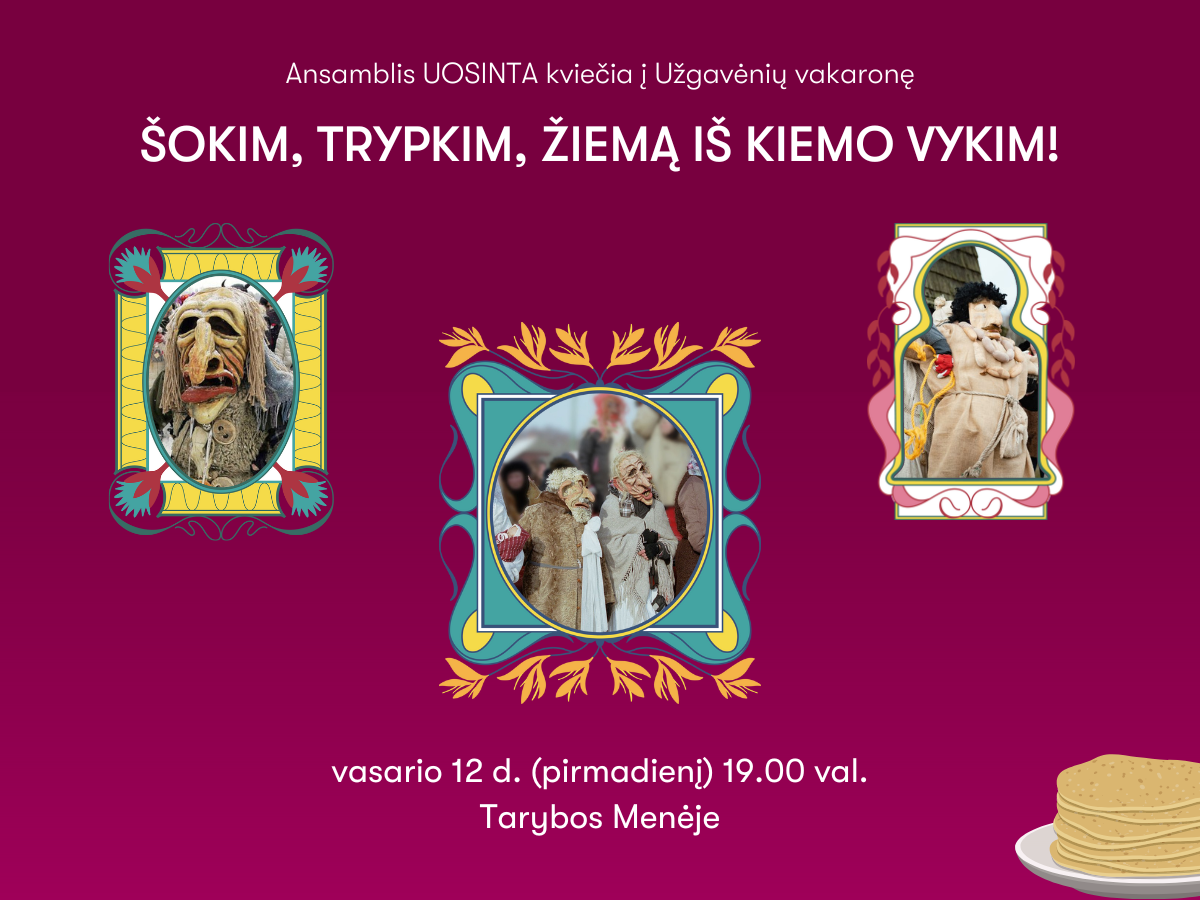 VU Kauno fakultetas - Šokim, trypkim, žiemą iš kiemo vykim!