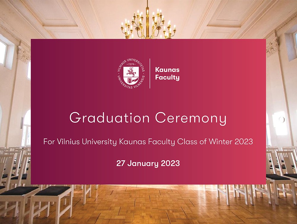 VU Kaunas Faculty - VU Kaunas Faculty Graduation Ceremony